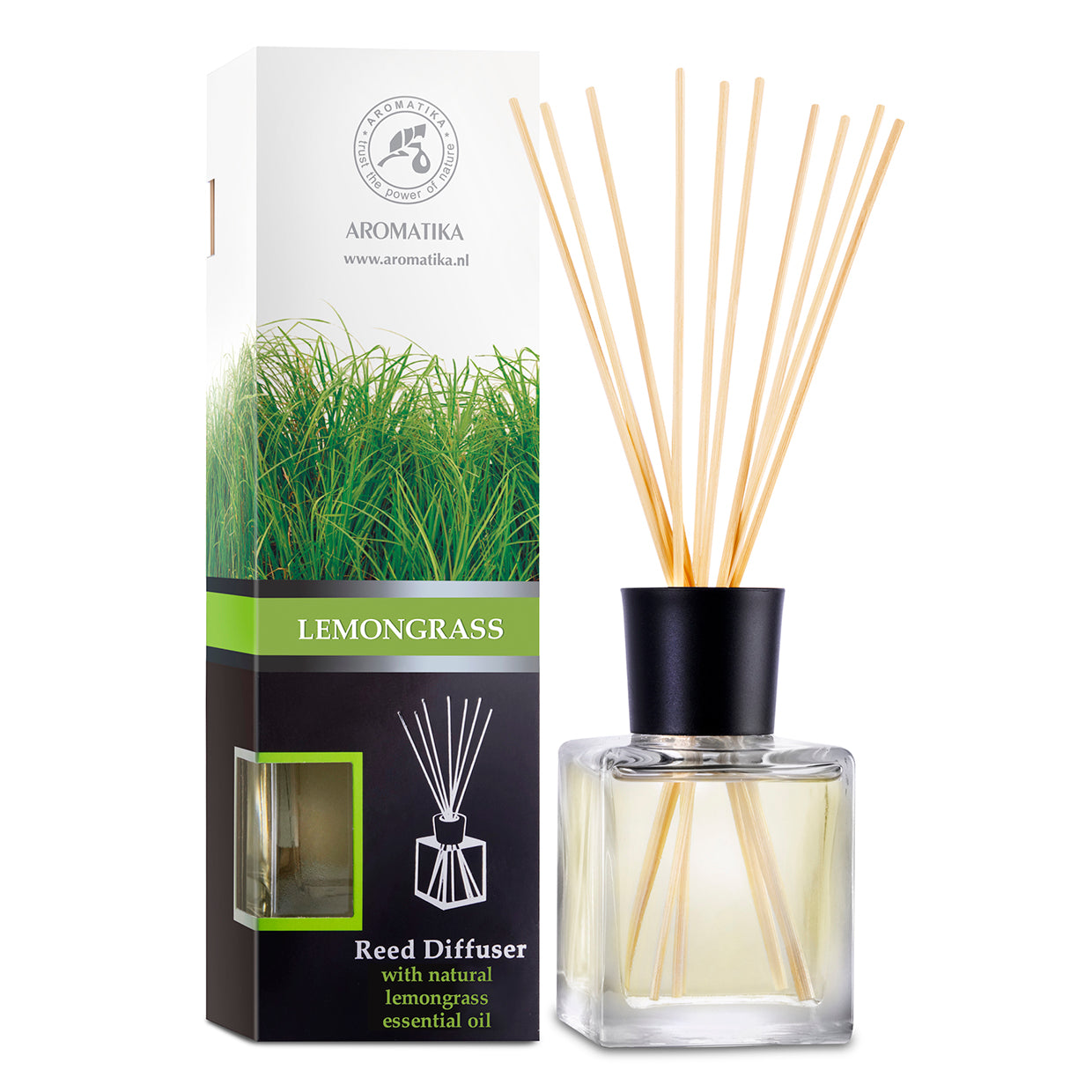 Reed Diffuser lemongrass | Aromatika Reed Diffuser