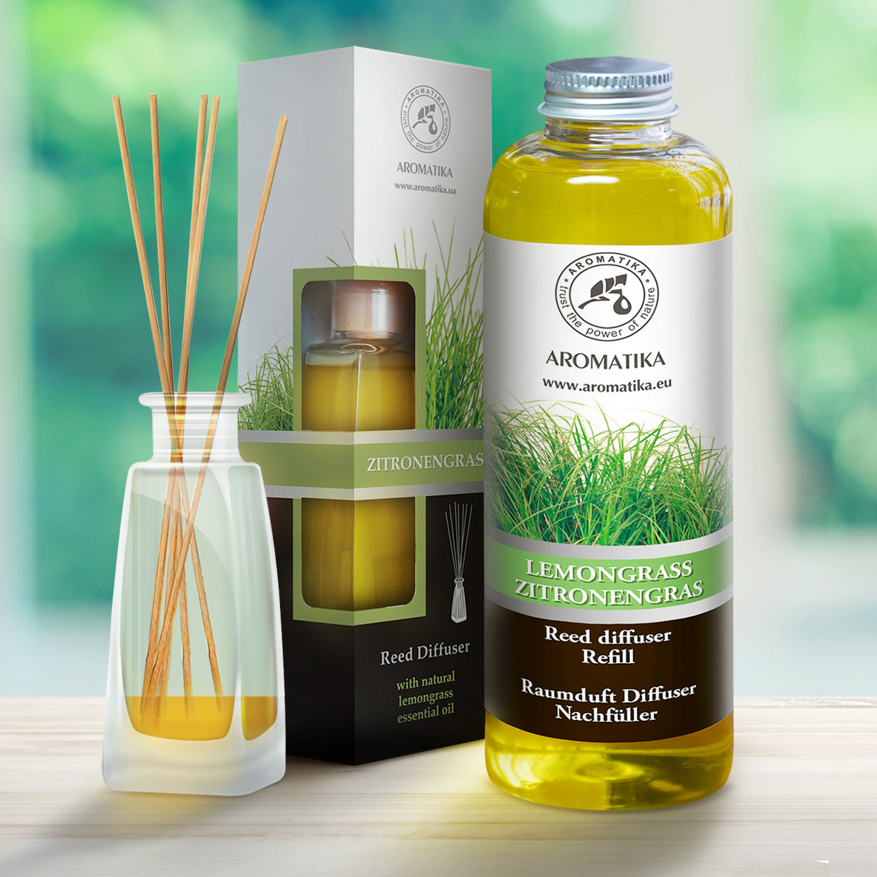 Refill reed diffusers